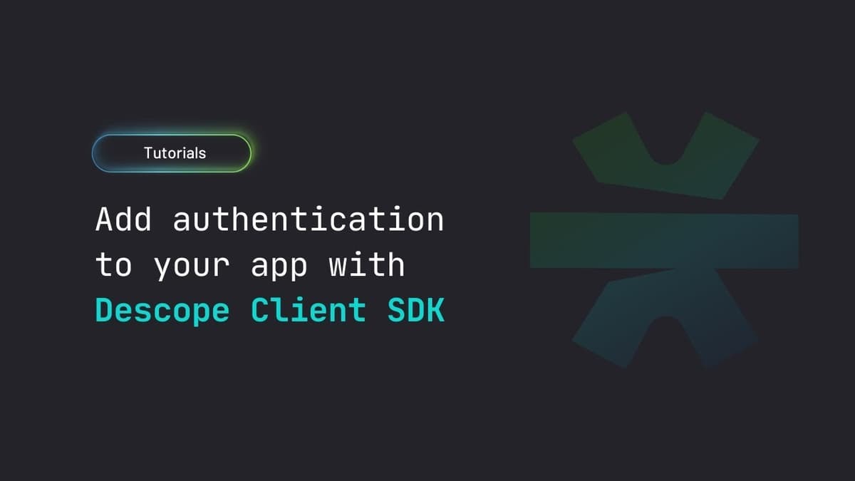 Tutorials | Descope Documentation